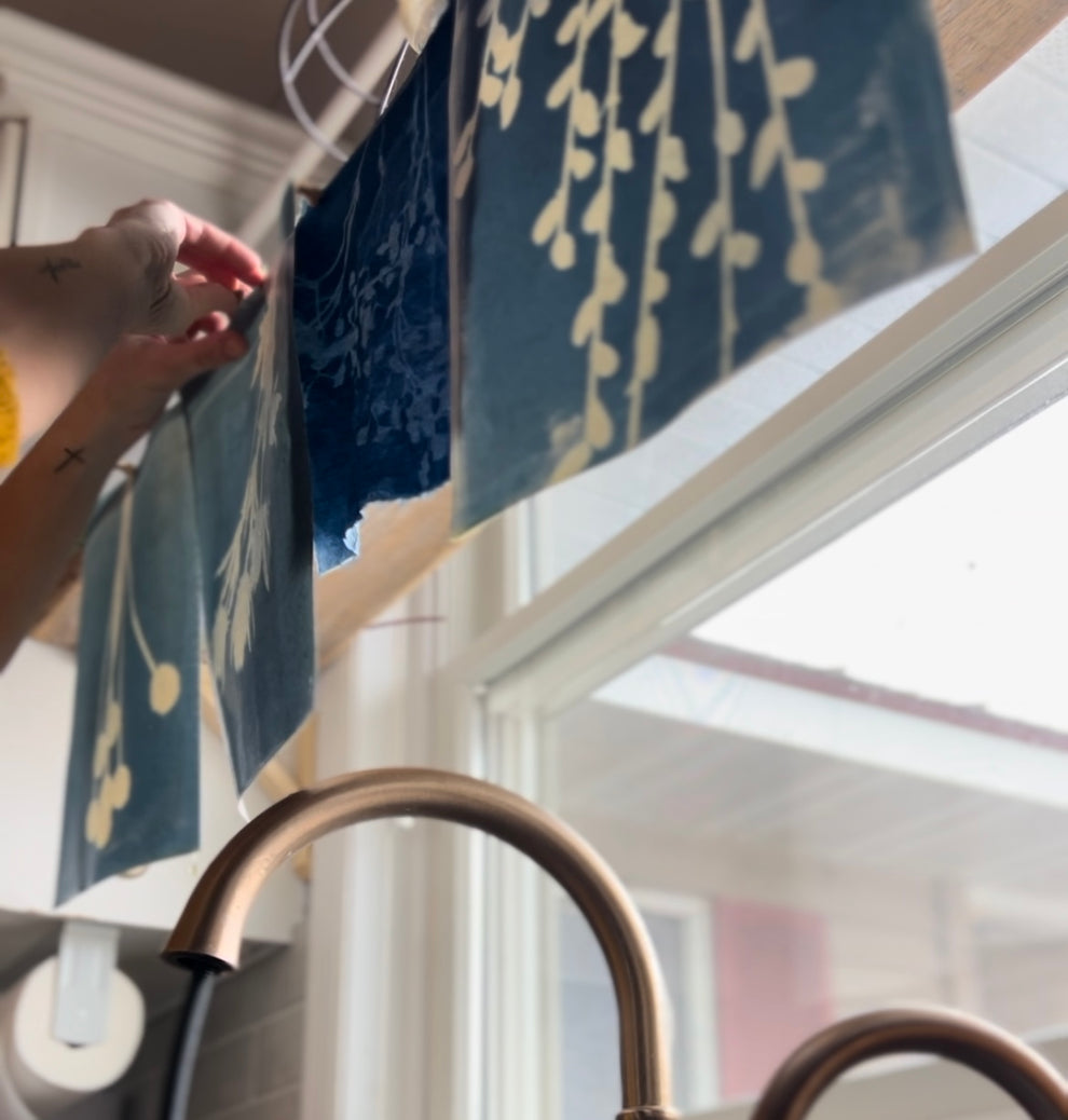 Cyanotype Workshop | Creating Beautiful Wearable Art and Printing with ...
